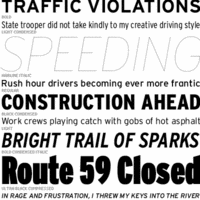 Interstate font | Font Ocean