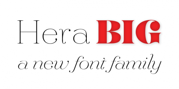 Hera Big font | Font Ocean